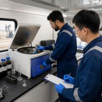 China Heated Temperature Control Oilfield Centrifuge with 4000rpm and 3971xg for Crude Oil Water Content Analysis for sale