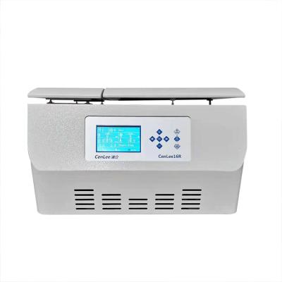 China CenLee16R 16600rpm Large Capacity/Volume Blood Bank Centrifuge Tabletop Refrigerated Blood Centrifuge Machine N.W 68KG for sale