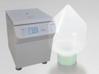China 550mm Width 10 Decel Rate Blood Bank Refrigerated Centrifuge Swing Out Rotor 110V for sale