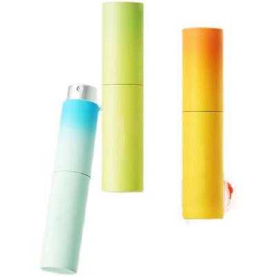China Custom 8ml Aluminium Twist Spray Bottle for Perfume and Mouth Freshener for sale