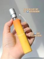 China Custom 8ml Aluminium Twist Spray Bottle for Perfume and Mouth Freshener for sale