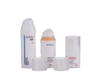 China 15ml 30ml 50ml PP PCR Airless Lotion Pump Bottle for Screen Printing Even Dosage for sale