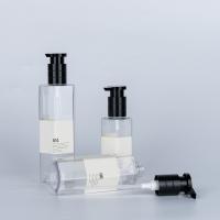 China Sealing Type PUMP SPRAYER PET Bottle PP Pump Cleansing Pump with Hot Stamping Cap for sale