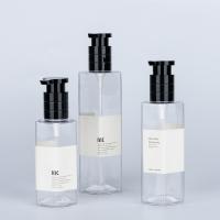 China Collar Material PET Plastic 200ml 250ml 300ml Shampoo Bottle for Skin Care Packaging for sale