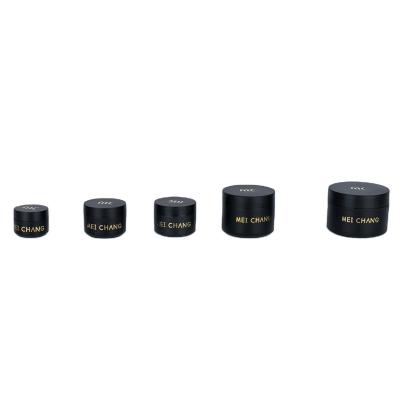 China Industrial Cosmetic PP Plastic Jar with Screw Cap 5ml to 50ml Round for sale