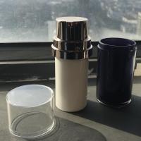China Skin Care Cosmetic Packaging 30ml 50ml Replaceable Airless Bottle with Screen Printing for sale