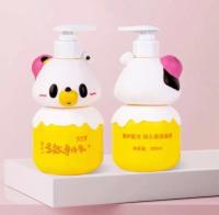 China 300ml 500ml HDPE Industrial Sprayer Pump Bottle for Children Body Lotion for sale