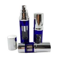 China 15ml 30ml 50ml Airless Pump Lotion Bottle Custom Color Cosmetic Packaging for sale