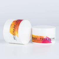 China Customizable 30g 50g Plastic pp Round Airless Jar for Face Cream Eye Cream Cosmetic Packaging for sale