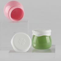 China Plastic Cap 10ml Acrylic Cosmetic Packaging for Small Face Cream Jar for sale