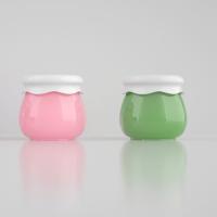 China Plastic Cap 10ml Acrylic Cosmetic Packaging for Small Face Cream Jar for sale