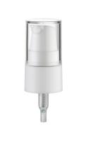 China White PP Plastic Lotion Pump 20/410 24/410 0.5ml Dispenser for Cosmetics for sale