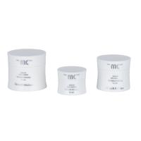 China Single Wall Plastic Cosmetic Jar 15g 30g 50g for Eye Serum and Regenerating Cream for sale