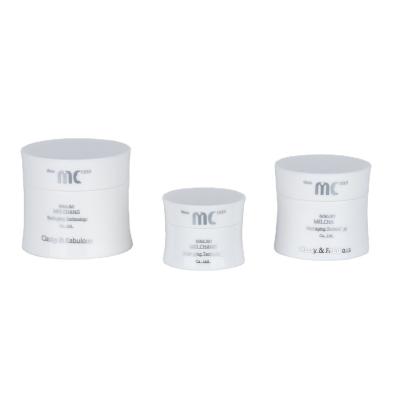 China Single Wall Plastic Cosmetic Jar 15g 30g 50g for Eye Serum and Regenerating Cream for sale