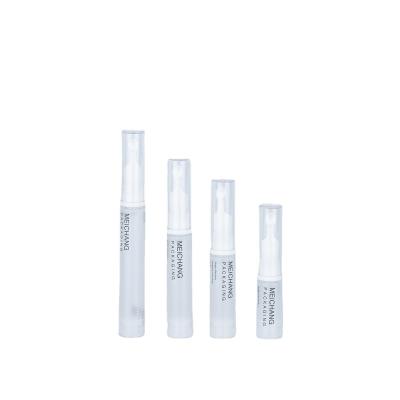China 5ml 20ml Small Airless Lotion Pump Bottle for Eye Serum Cream with Massage Head 18mm Diameter for sale