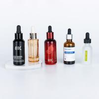 China Glass Round Dropper Bottle 30ml 50ml Child Resistant for Essential Oil Serum for sale