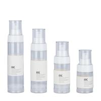 China 30ml 100ml Airless Lotion Bottle with Pump Sprayer and Carton Box Packaging for sale