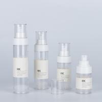 China 30ml 100ml Airless Lotion Bottle with Pump Sprayer and Carton Box Packaging for sale