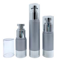 China 20ml 30ml 50ml Airless Pump Lotion Bottle 0.25ml Discharge Rate AS PP Material for sale