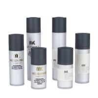 China 15ml 30ml 50ml Acrylic Airless Pump Bottle Twist Design Luxury Customizable Skin Care for sale
