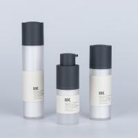 China 15ml 30ml 50ml Acrylic Airless Pump Bottle Twist Design Luxury Customizable Skin Care for sale