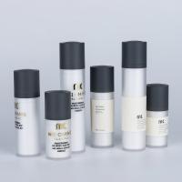China 15ml 30ml 50ml Double-Layer Twist Airless Lotion Bottle with Acrylic Collar Design for sale