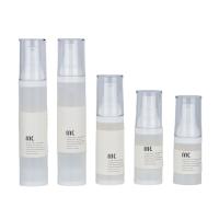 China 10ml 50ml Plastic Airless Pump Bottle for Face Cream Eye Cream Lotion for sale