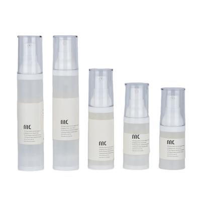 China 10ml 50ml Plastic Airless Pump Bottle for Face Cream Eye Cream Lotion for sale