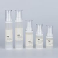 China 10ml 50ml Plastic Airless Pump Bottle for Face Cream Eye Cream Lotion for sale