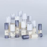 China Plastic AS Airless Pump Bottle 10ml to 120ml for Skin Care Cosmetics Packaging for sale