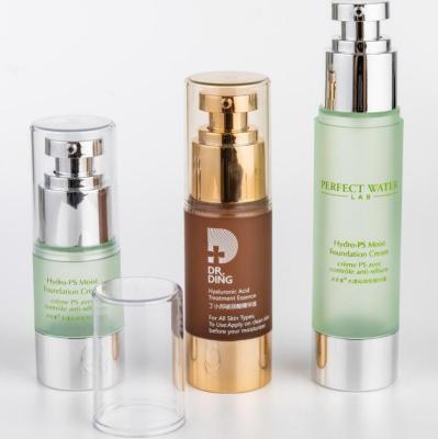 China Economical Custom Design 30ml Pump Airless Bottle for Eye Cream and PLASTIC Material for sale