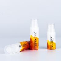 China PP Collar 5ml 10ml 15ml Capacity Airless Lotion Pump Bottle Toner Bottle with Cap for sale