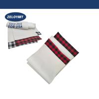 China Christmas Trend Sublimation Table Runners Blanks Personalized Custom Logo, 2025 Christmas Fabric Ornaments for sale