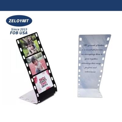 China ZELOYAUT Wholesale Sublimation Blanks Hot Sales Aluminium Sublimation Film Photo Frame for Home Office Diy Sublimation Gifts for sale