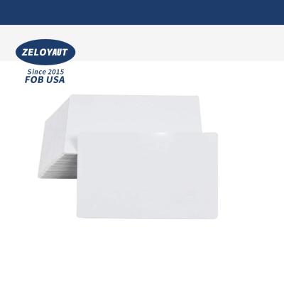 China ZELOYAUT Wholesale Sublimation Blanks Hot Sales High Quality Sublimation Aluminium Business Name Custom White Id Business Blank for sale
