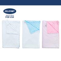 China ZELOYAUT Wholesale Sublimation Blankets DIY Soft Customized Baby Blanket with Massage Beads Velvet for Home and Baby. for sale