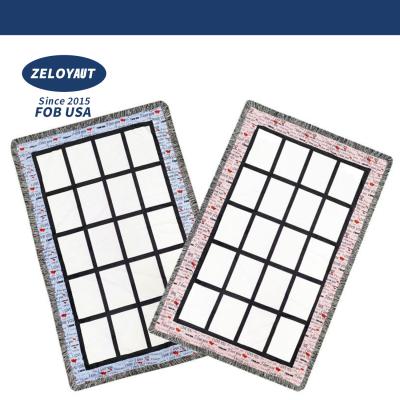 China ZELOYAUT LOVE Blanket 100% Diy Polyester Single-sided Printed Bed Sofa Sublimation Blanket Heat Transfer Printing Material. for sale