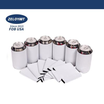 China Wholesale Custom Wedding Can Coolers Monogrammed Personalized Wedding Reception Favor Wedding Neoprene Beer Can Cooler Sleeve for sale