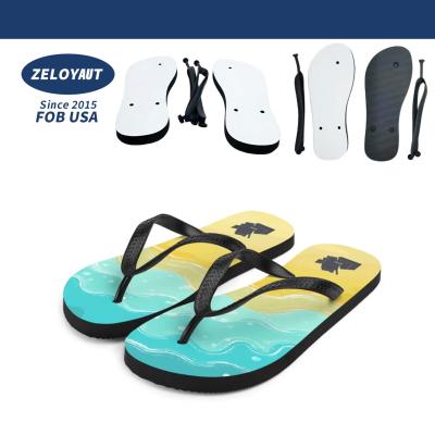 China Wholesale Sublimation Slippers for Summer, Sublimation Slide Sandals Blank Custom logo for Novelty Gifts for sale