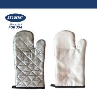 China ZELOYAUT Sublimation Blanks Oven Gloves, Oven Mitts and Pot Holder Set for Sublimation, Home Using Sublimation Crafts for sale