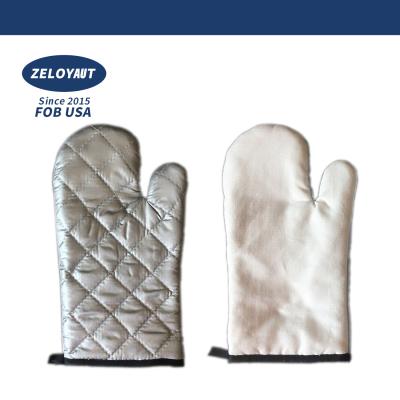 China ZELOYAUT Sublimation Blanks Oven Gloves, Oven Mitts and Pot Holder Set for Sublimation, Home Using Sublimation Crafts for sale