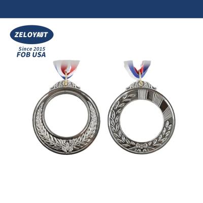 China Wholesale Custom Zinc Alloy Metal Medal Personalized Sublimation Blanks for Sport Trophies & Souvenirs Metal Crafts for sale