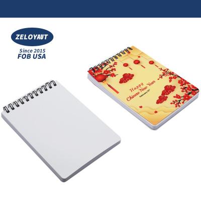 China ZELOYAUT Premium Sublimation Blank A6 Notebook with PET and Pater Elevate Your Stationery Experience Sublimation Notebook Blank for sale
