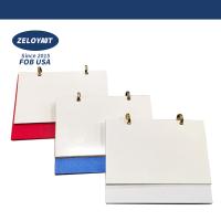 China ZELOYAUT  Sublimation Blanks Desktop Calendar for Promotional Business Gift Advent Calendar for Home Decor and Office for sale