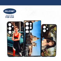 China Sublimation Phone Cases Wholesale Rectangle Sublimation Cell Phone Cover PET Plastic samsung Sublimation Blank Phone case Covers for sale