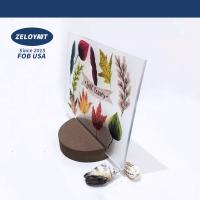 China Factory Direct Sublimation Acrylic Photo Frame Custom Home Decor Diy Craftwork for Business Gifts for sale
