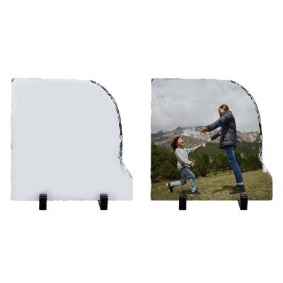 China In Stock, Right Contour 30x30cm Sublimation Rock Slate Custom Printing and Personalized Gifts, Glossy&Matte Finish Available for sale