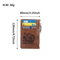 China Blank Laser Engravable Vegan PU Leather Card holder & Wallet for sale