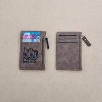 China Blank Laser Engravable Vegan PU Leather Card holder & Wallet for sale
