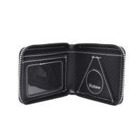 China Blank Laser Engravable Vegan PU Leather Pocket Wallet & Card Case for sale
